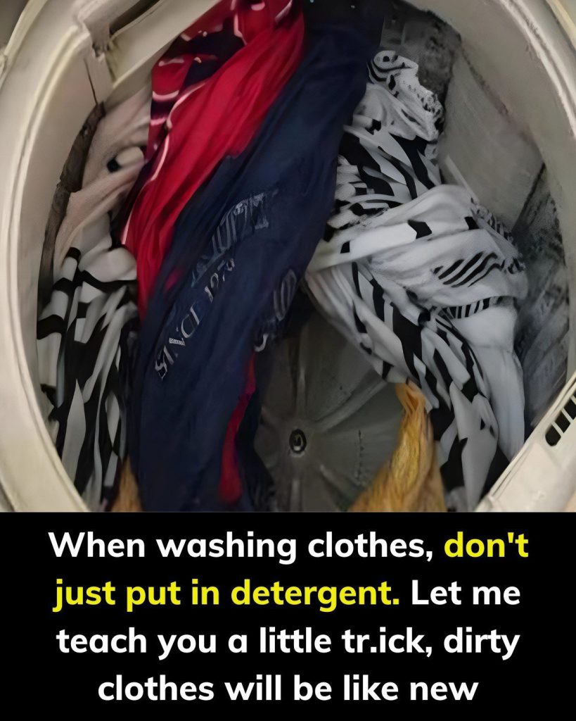 When Washing Clothes, Don’t Just Put in Detergent — Try These 5 Smart ...