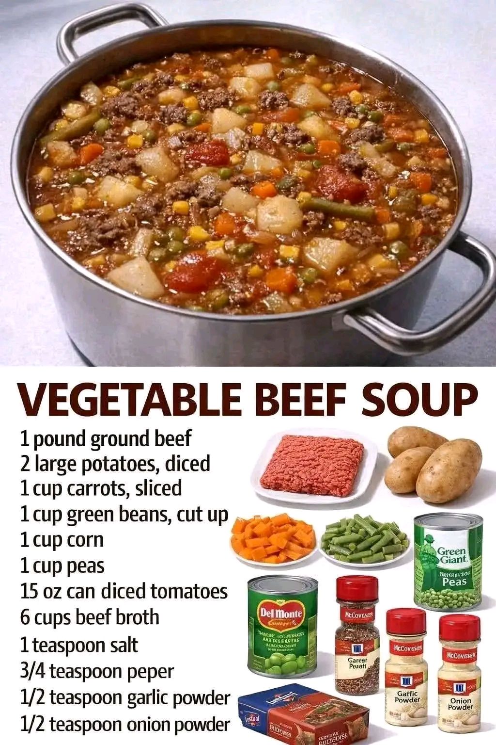 Best Ever Easy Vegetable Beef Soup – Best Recipes